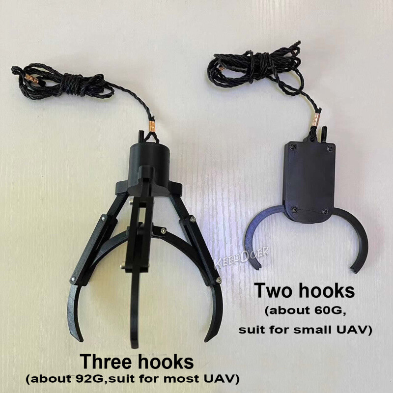 Universal UAV FPV DJI Drones Remote Control Mechanical Gripper Hooks ...