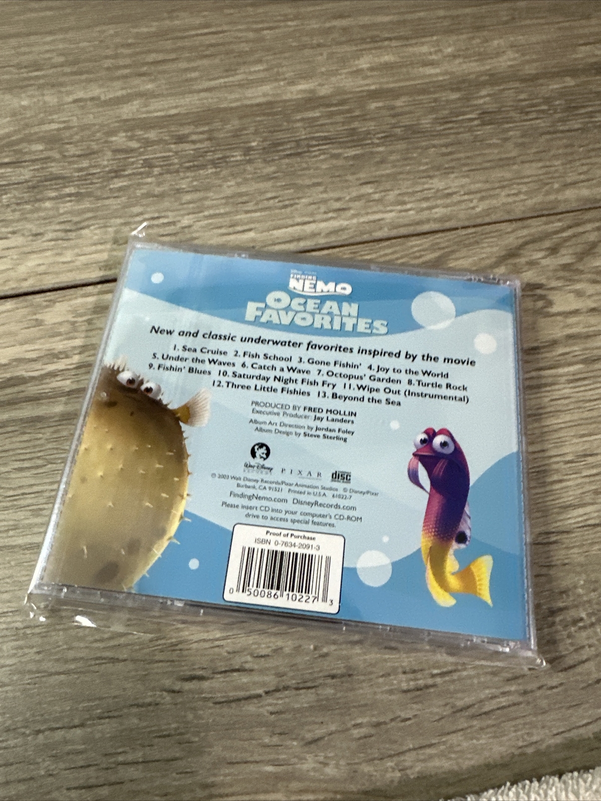 Finding Nemo: Ocean Favorites by Disney (CD, Oct-2003, Disney ...