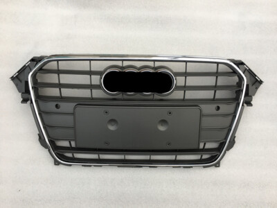 Original Car Grill Kühlergrill Frontgrill Schwarz Für 13-16 Audi A4 B8 ...