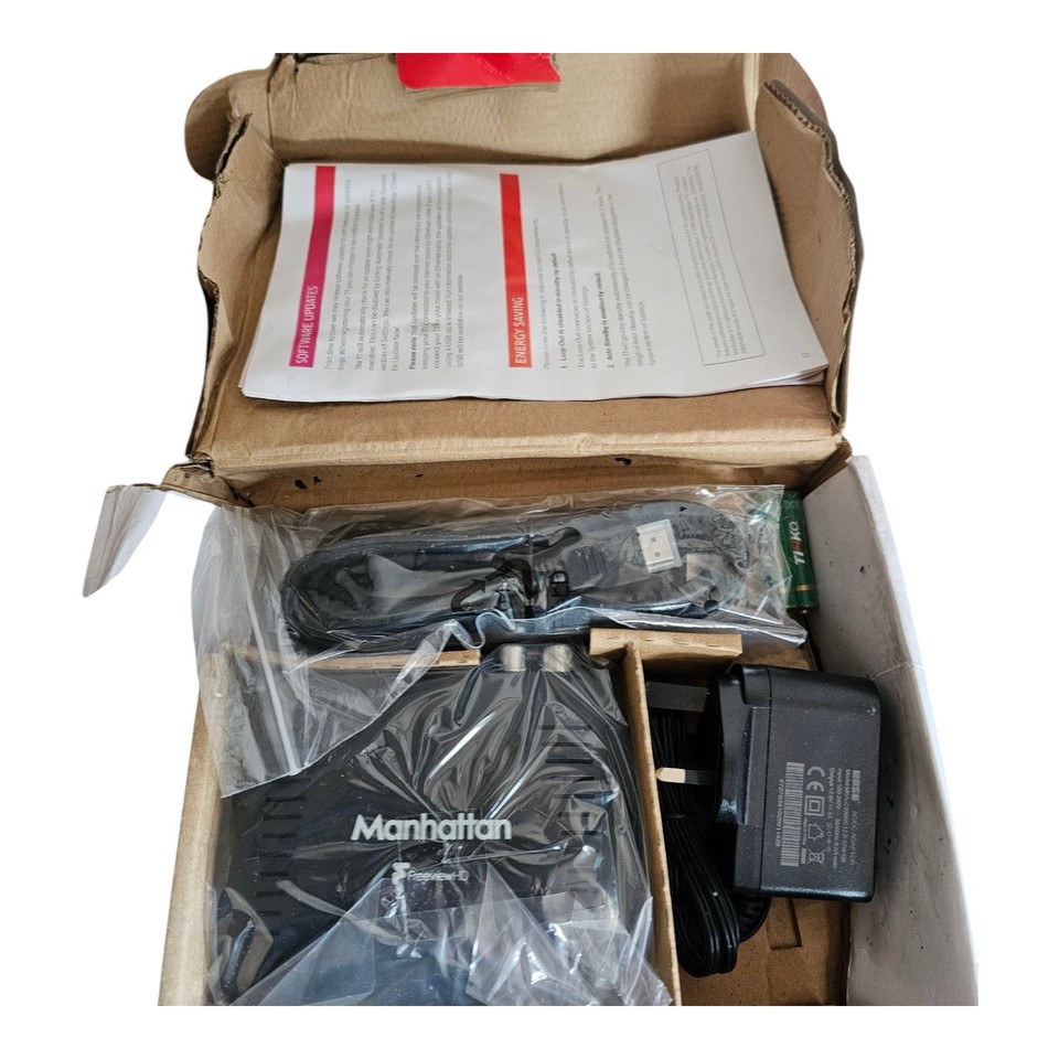 Manhattan T1 Freeview HD Set Top Box with Freeview HD Channels New ...