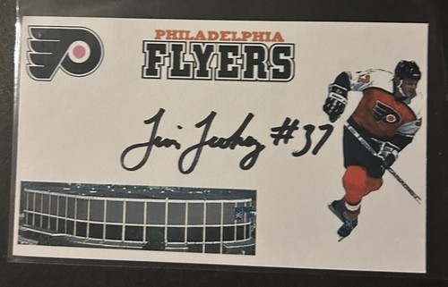 Tim Tookey Hand Signed Auto Autograph Index Card Philadelphia Flyers | eBay