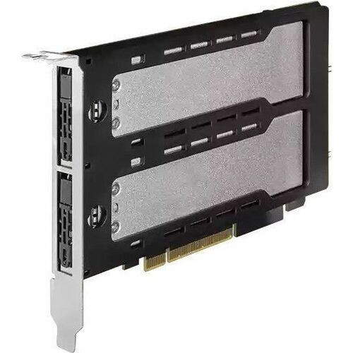 Icy Dock ToughArmor Removable 2-Bay M.2 NVMe SSD to PCIe 4.0 x8 Rack ...