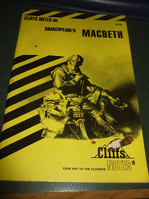 Shakespeare's Macbeth by Cliffs Notes Staff (1960, Paperback ...