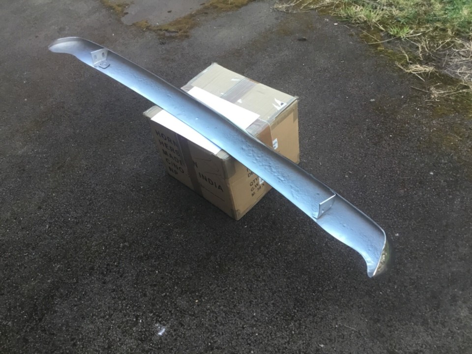 ROVER P6 Rear Bumper. Re-chromed. Suits 2000 2200 3500. Superb ...