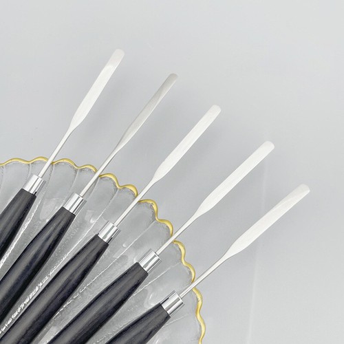 Stainless Steel Makeup Spatula Toner Mixing Stick Foundation Cream ...