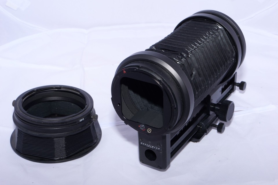 Hasselblad Auto Bellows Extension, Bellows Hood, Rod and Cable Release ...