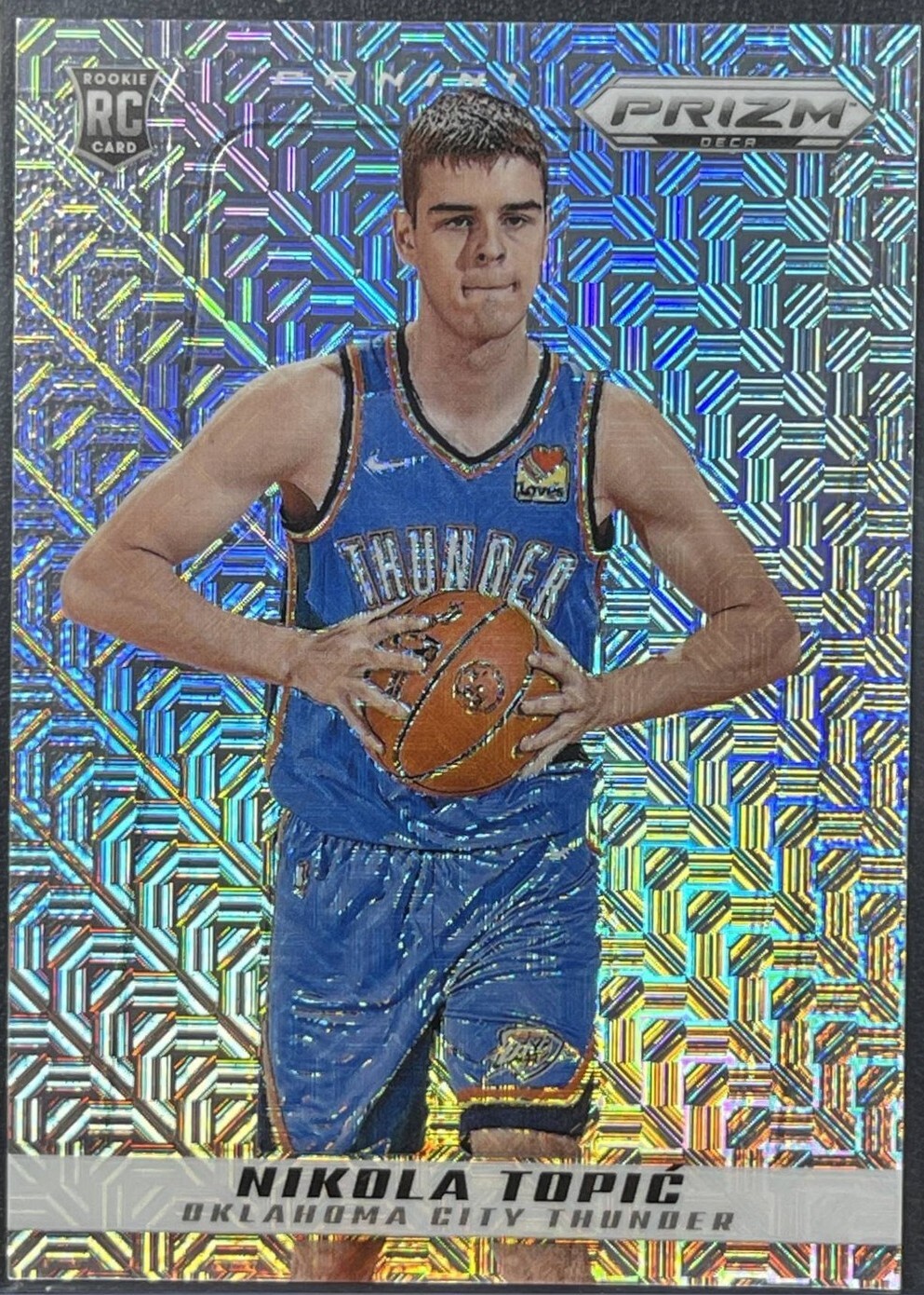 2024-25 Panini Prizm Deca - Nikola Topic #129 Mojo Prizm /25 (RC) for ...