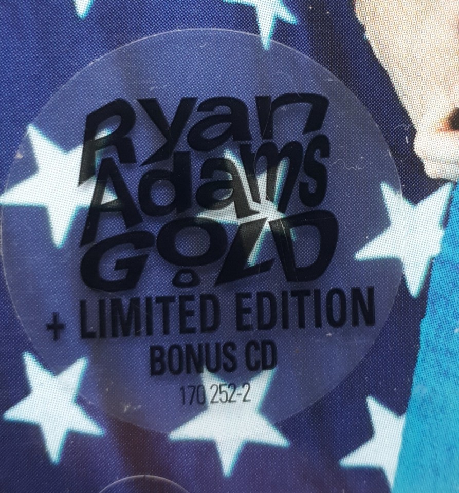 Ryan Adams; Gold - 2001 UK LIMITED EDITION - 2 CD Set in Original ...