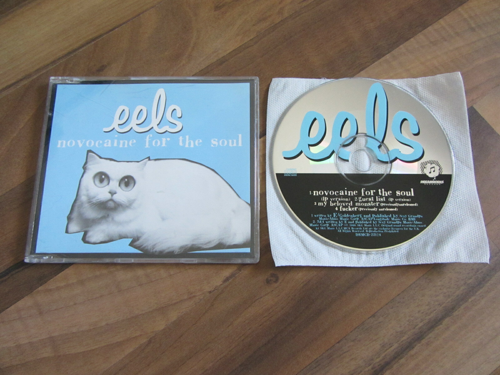 EELS Novocaine For The Soul OOP 1996 EUROPEAN CD single non album track | eBay