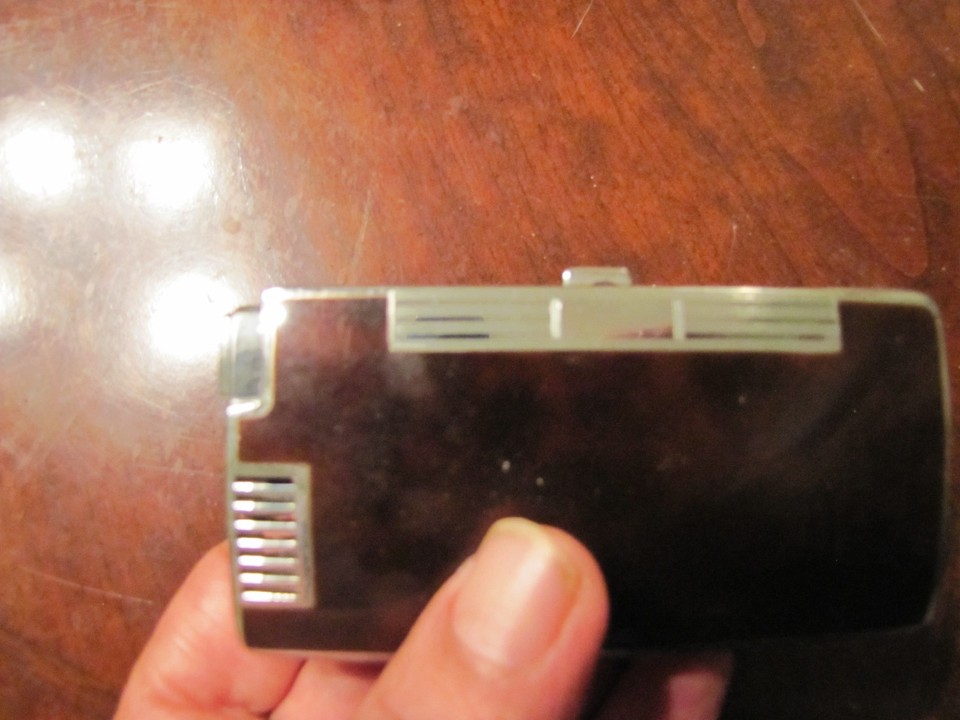 Antique Art Deco Chrome Bakerlite Ronson Lighter and Cigaret Case | eBay