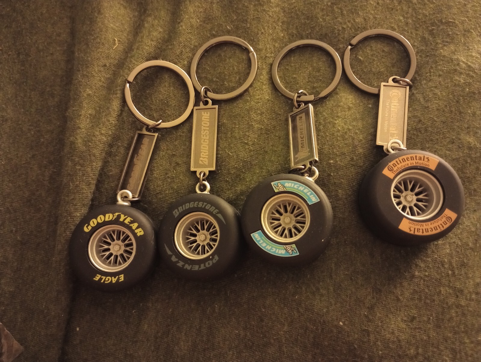 Michelin Tire Shape Key Chain | eBay