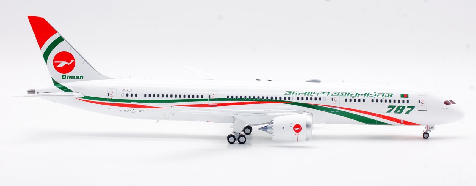 INFLIGHT 1:200 Biman Bangladesh Airlines B787-9 Diecast Aircraft Model ...