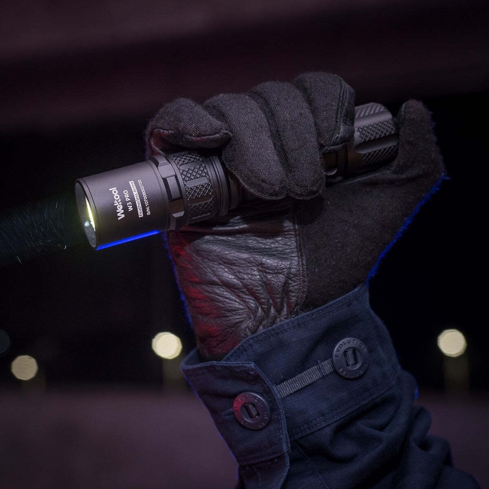 Weltool W3 Pro TAC LEP High Candela Flashlight 1*21700 Type-C ...