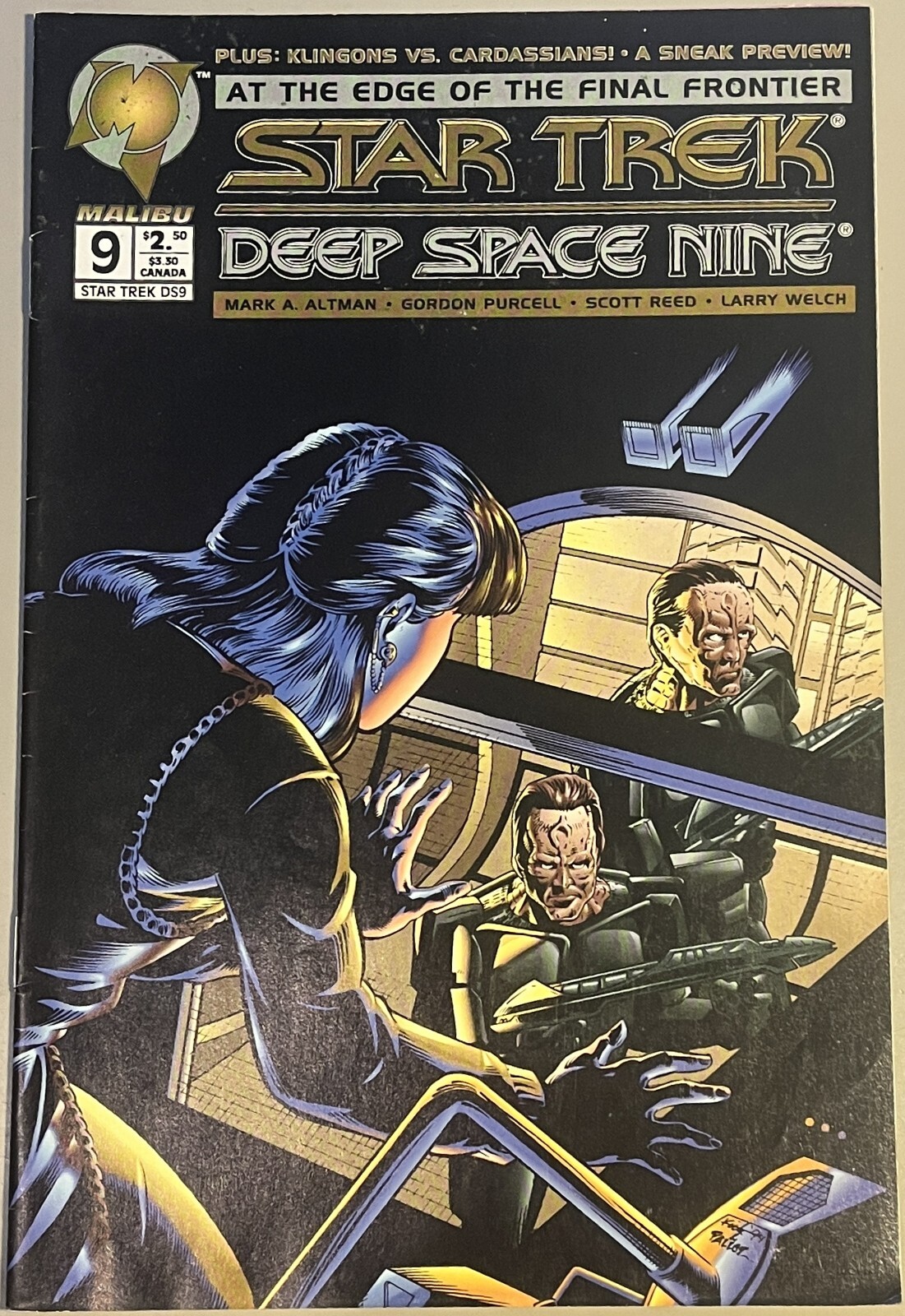 Star Trek: Deep Space Nine DS9 #9 June 1993 Series Malibu Comics ...