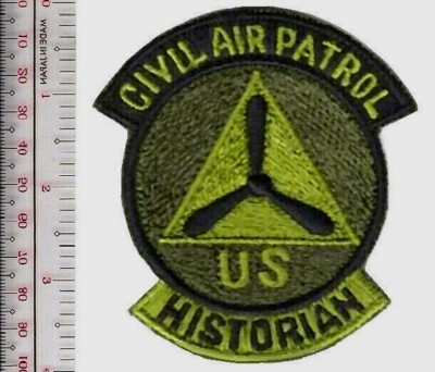 US Civil Air Patrol CAP National Historian US Airforce Auxhiliary NO ...