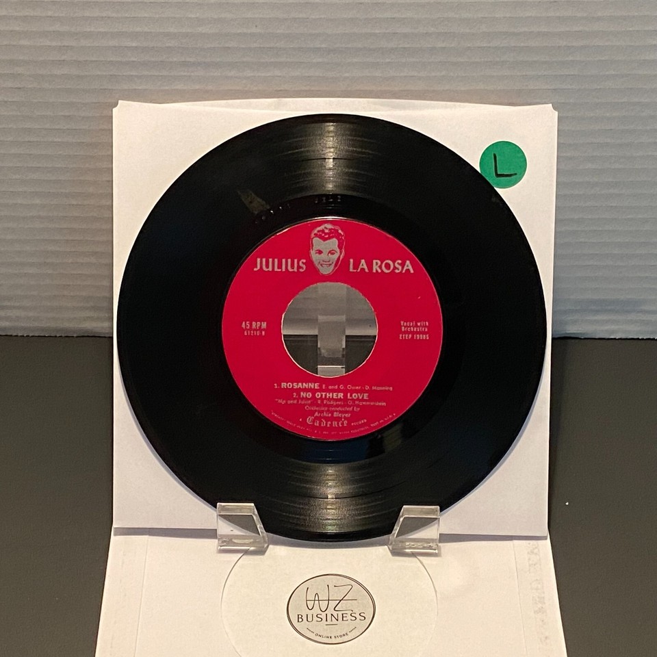 Julius La Rosa – Requestfully Yours Cadence – 61210 | eBay