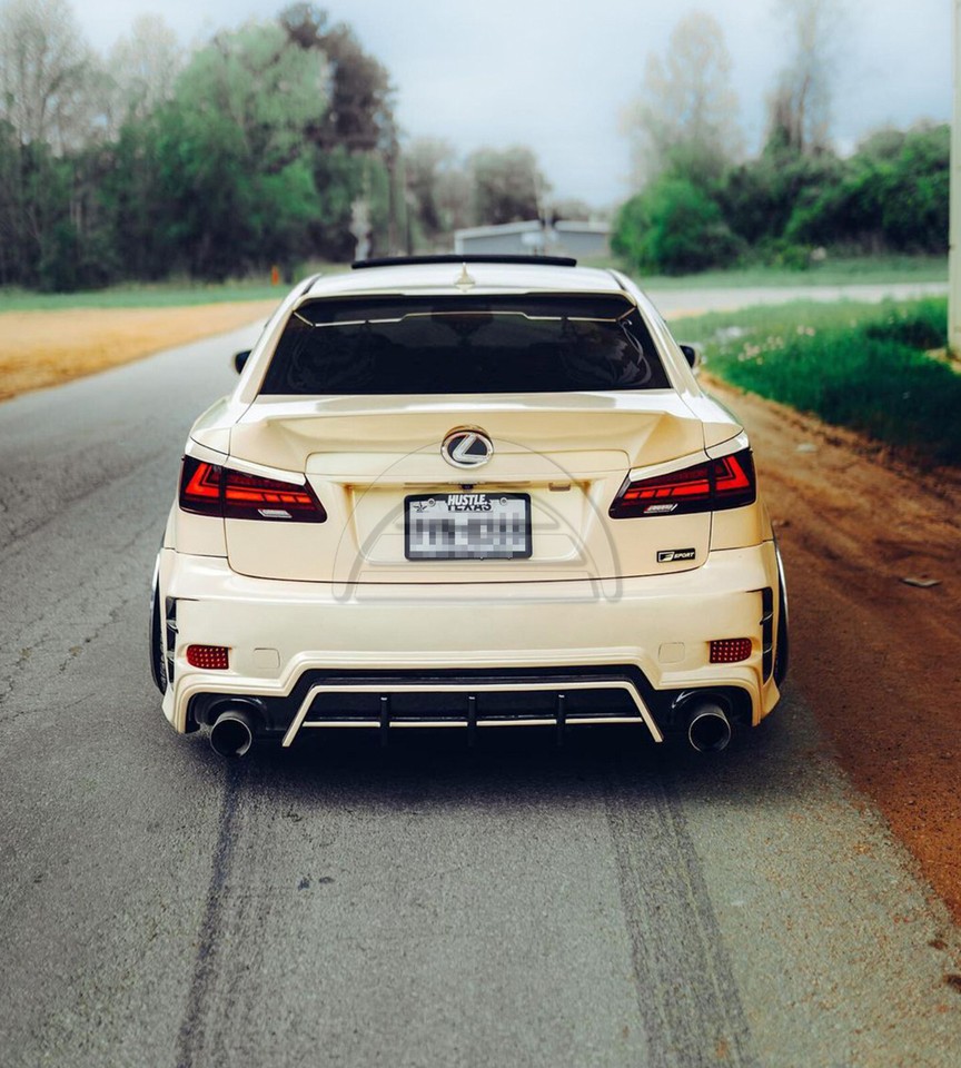 Ducktail Spoiler for Lexus IS250 IS350 2005-2013 2 gen IS Duckbill Rear ...