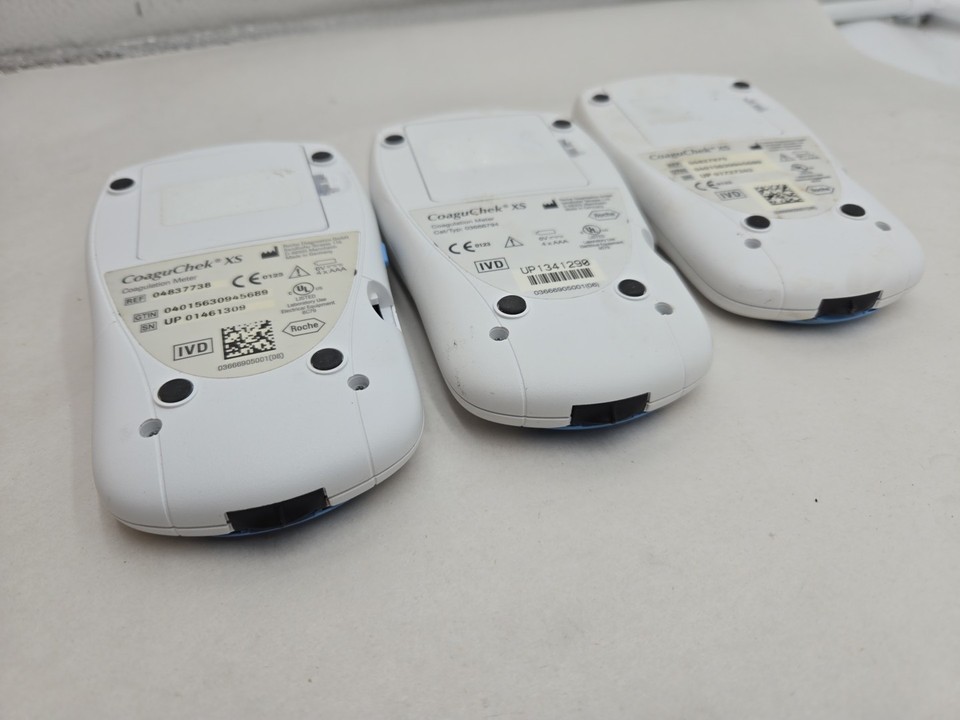 Lot of 3 CoaguChek XS Coagulation Meter - UNTESTED | eBay