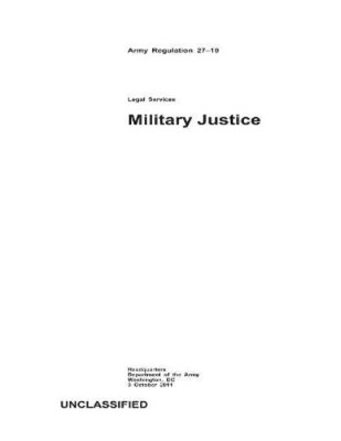 Department Of the Army Military Justice (Tascabile) | eBay
