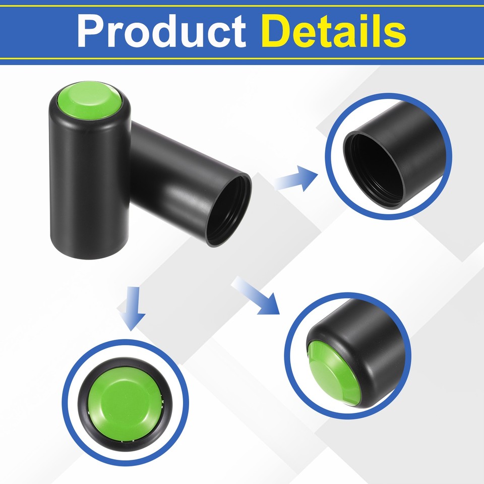 3PCS Battery Cover Mic Battery Screw on Cap Black Green 632702192594| eBay