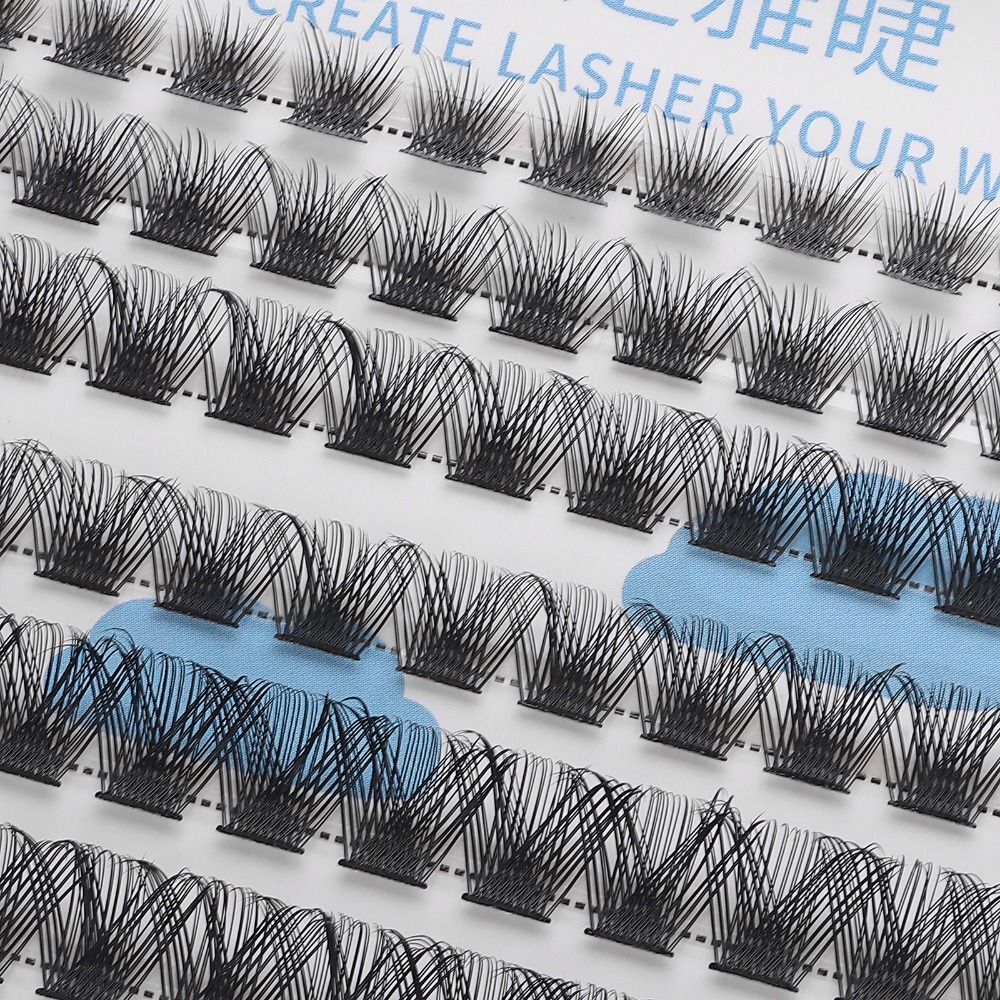 Soft Natural Cluster Lashes False Eyelashes Clusters Eyelash Extensions ...