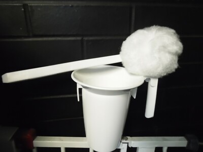 Toilet Bowl Caddy with one FREE Bowl Mop Janitorial Commericial Impac ...