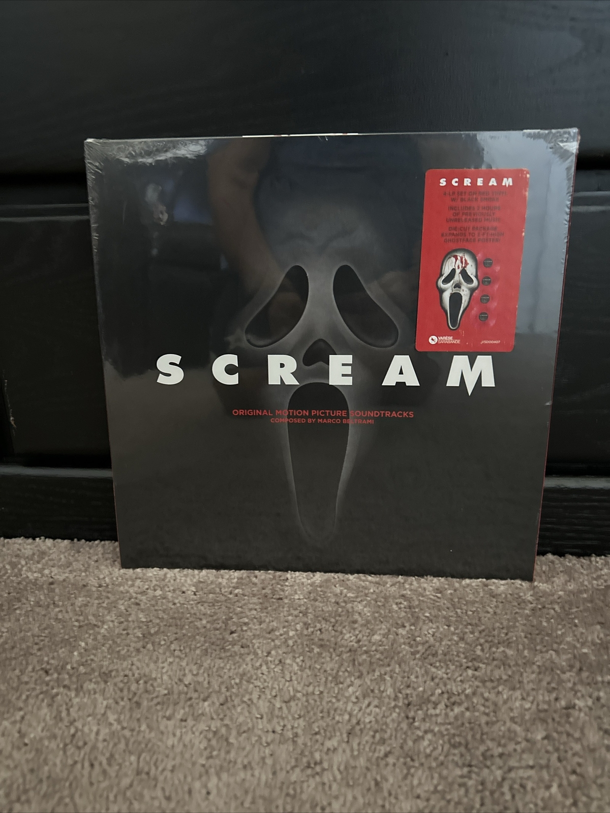 Scream Original Motion Picture Sdtk Red Marbled 4 LP Box Set 3 ...
