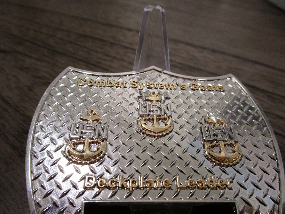 USN USS SOMERSET LPD 25 Combat System Goats CPO Challenge Coin #145K | eBay