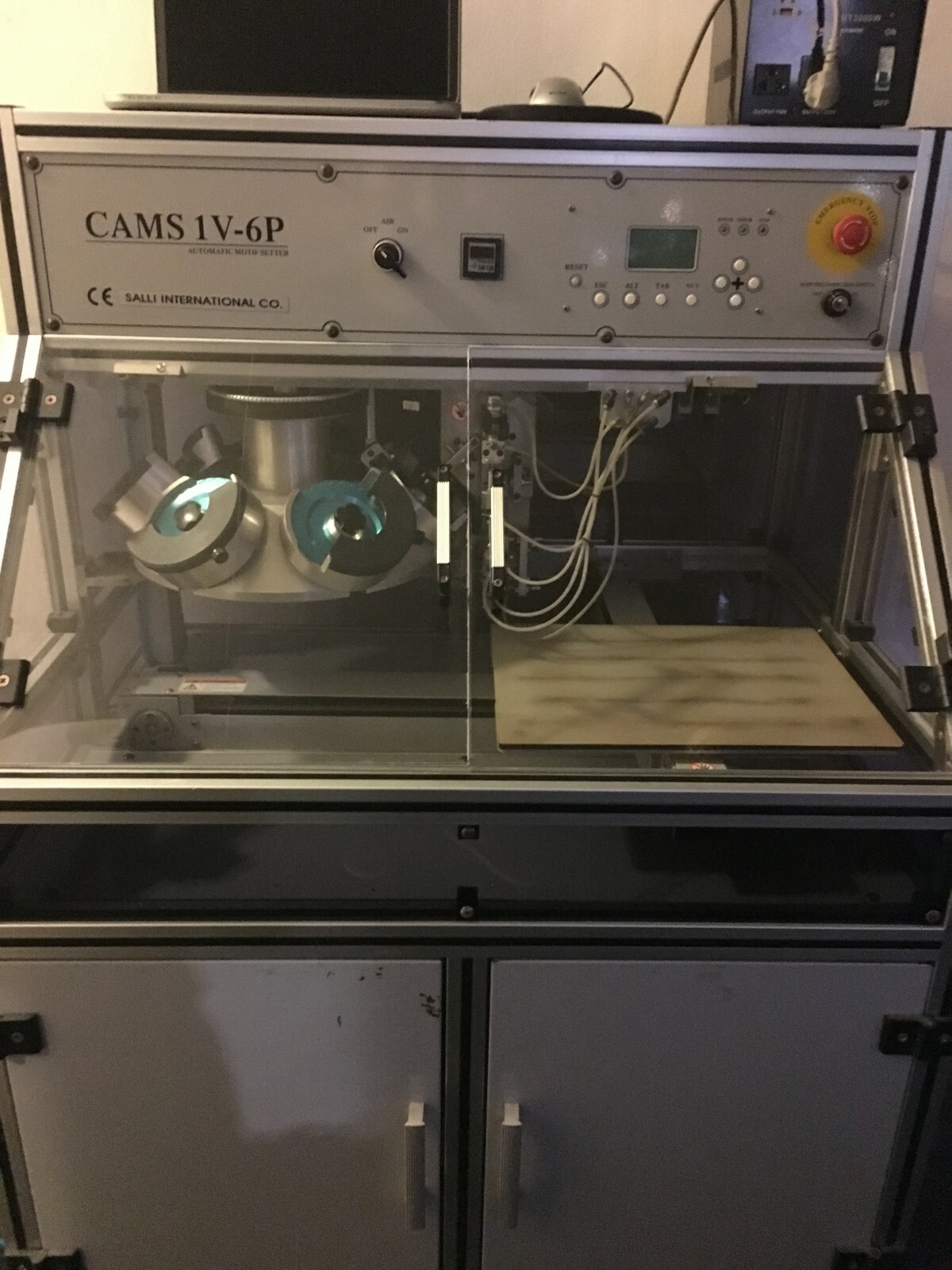 CAMS 1V-6P Automatic Rhinestone Setting Machine 6 Color Motif Setter | eBay