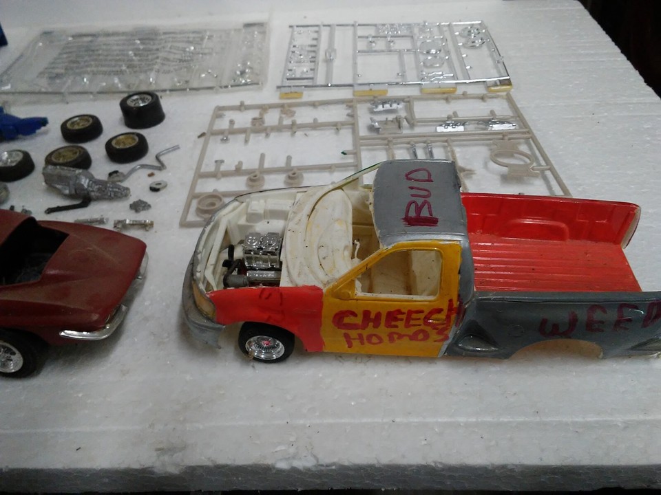 assorted revell /amt model car kits/parts | eBay