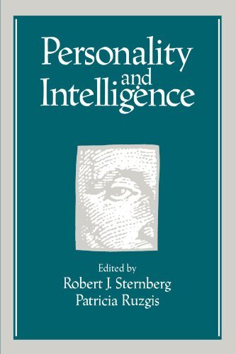 PERSONALITY AND INTELLIGENCE By Sternberg Robert J. Phd & Patricia ...