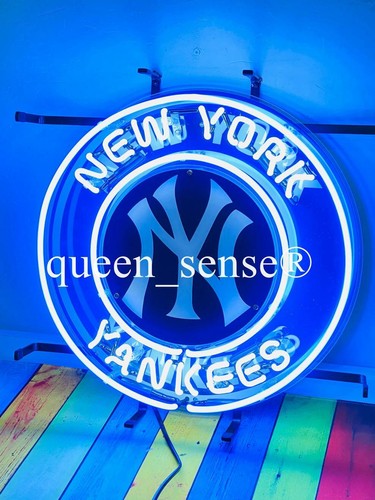 New York Yankees Light Neon Sign 18"x18" with HD Vivid Printing ...