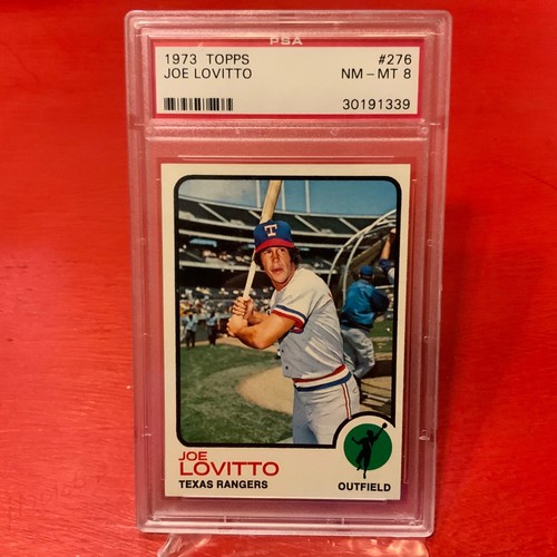 1973 Topps Joe Lovitto #276 *Rangers* PSA 8 NM-MT | eBay