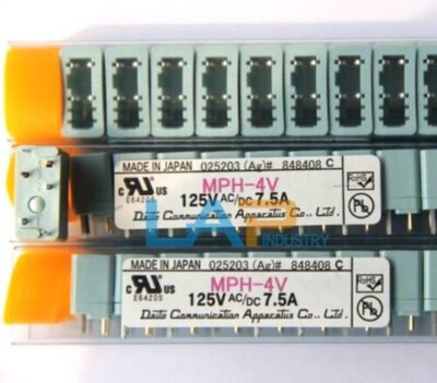 QTY:1 New For Alarm Fuse holder MPH4V MPH-4V 125V 7.5A | eBay