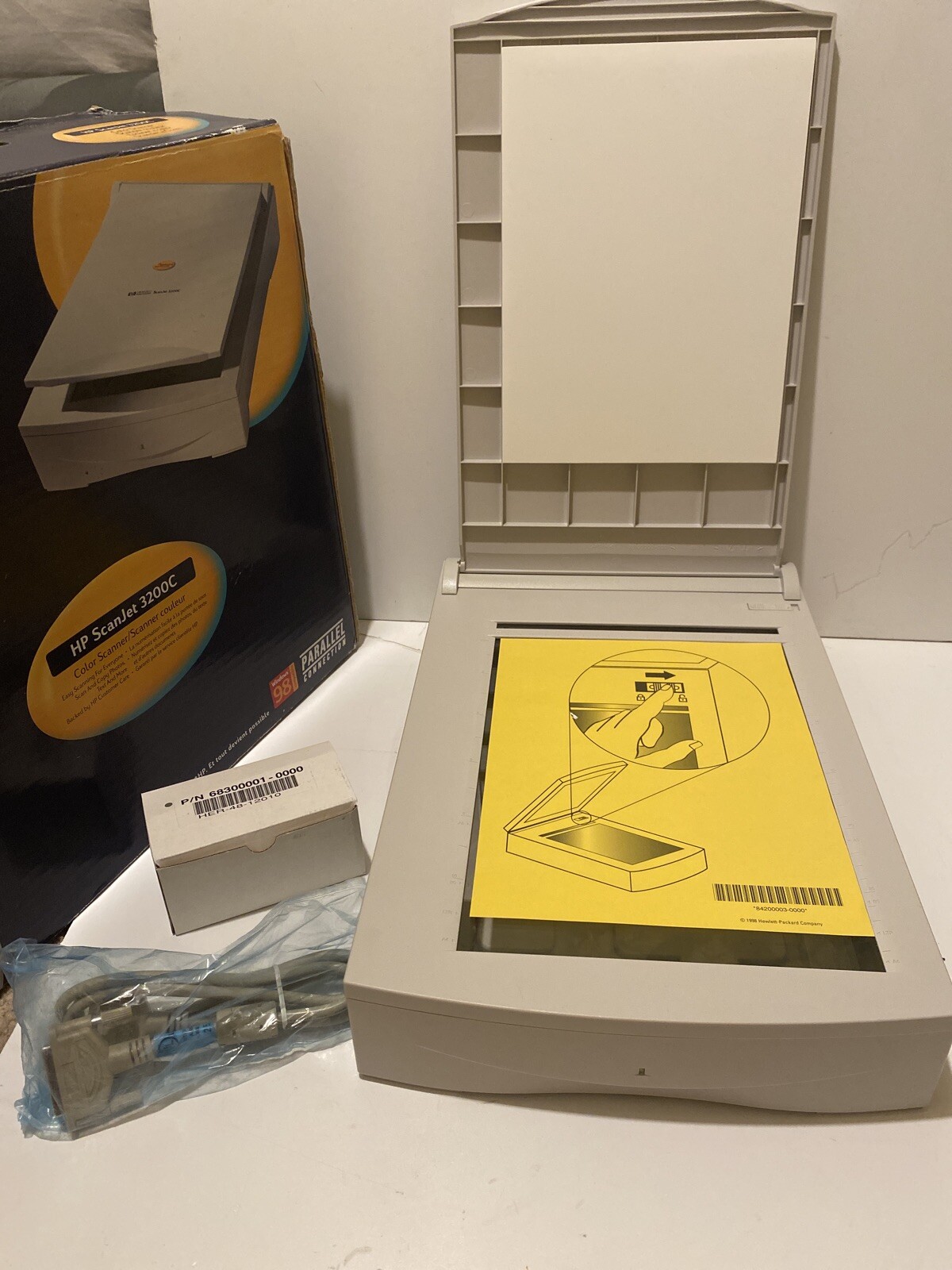 HP+Scanjet+3200C+Color+Flatbed+Scanner for sale online | eBay