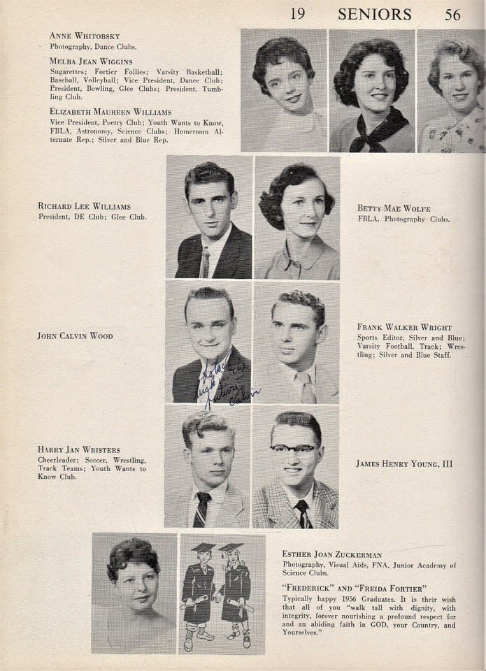 1956 "Tarpon" - Alcee Fortier High School Yearbook - New Orleans ...