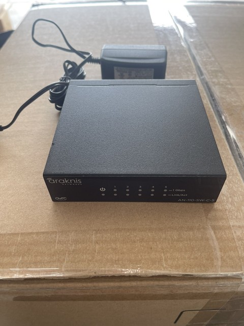 Araknis An-110-sw-c-5 110 Series 5 Port AV Unmanaged Gigabit Network ...