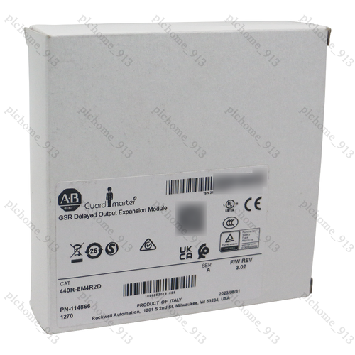 New Allen Bradley 440R-EM4R2D Guardmaster Expansion Module Delayed ...