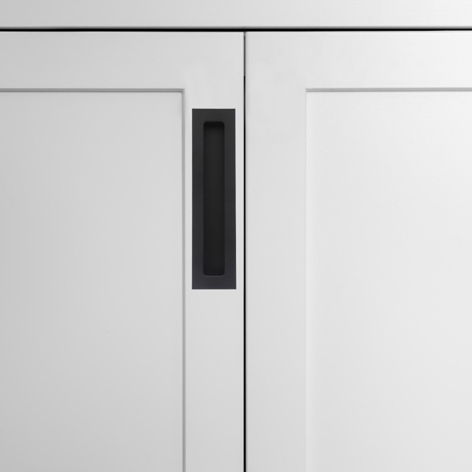 Concealed Drawer Handle Rectangular Door Grip Hidden Handles for ...