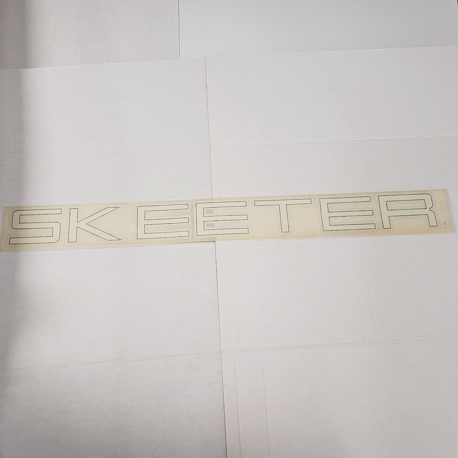 New Authentic Skeeter Decal 41"x4" Fits Older Model SX Bay Boats | eBay