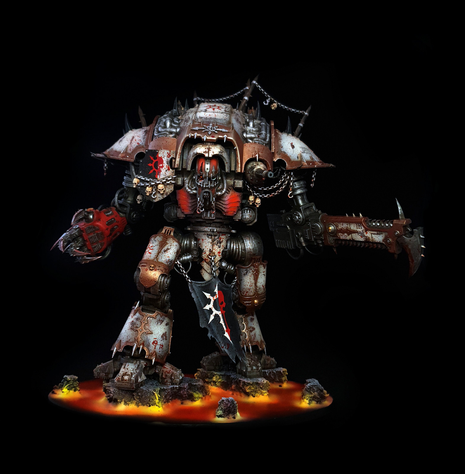 Knight Preceptor Canis Rex Superbly Painted Warhammer 40K | eBay