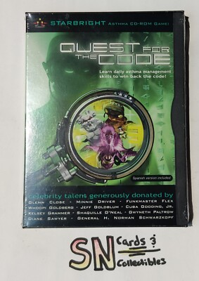 Quest For The Code Starbright Asthma PC CD-ROM Game Rare Brand New ...