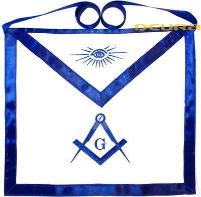 Freemason Blue Lodge Masonic Cotton Cloth Apron DMA-1000 | eBay