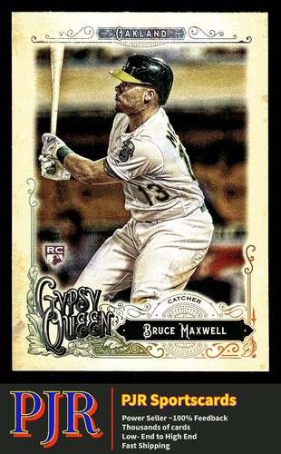 2017 Topps Gypsy Queen #215 Bruce Maxwell Oakland Athletics | eBay