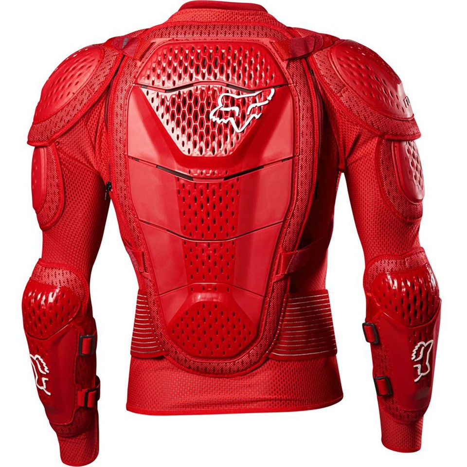 Fox Racing Titan Sport Jacket Off-Road MX Motocross Flame Red Men's ...
