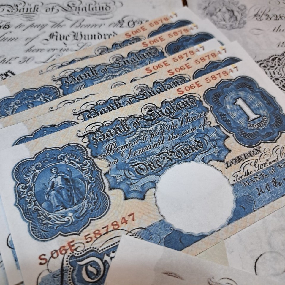 WW2 Repro Currency Bank Notes Reenactment & soldiers Pocket Litter ...