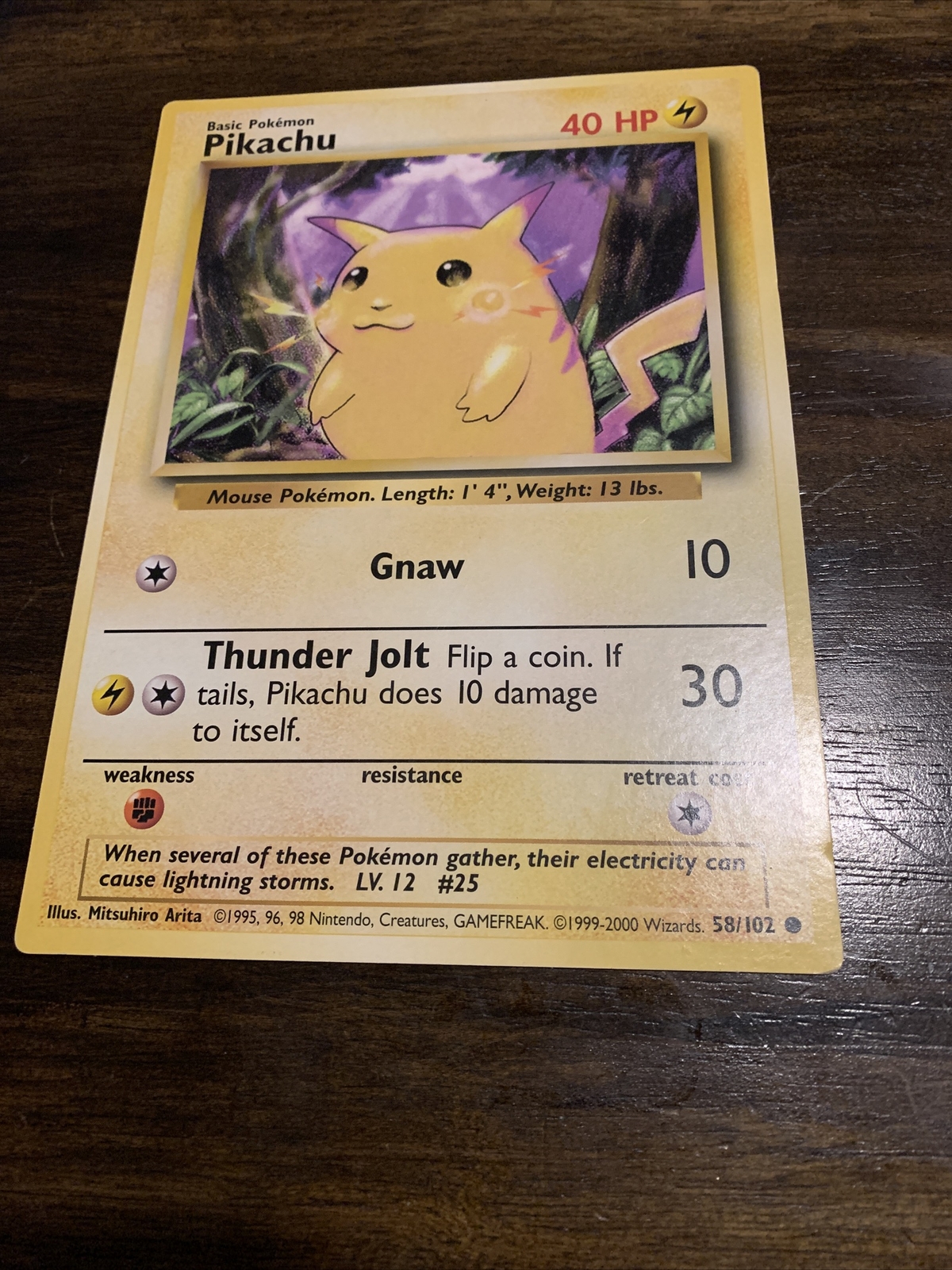 Base Set Pikachu 58/102 Jumbo 1999-2000 WoTC Pokemon Promo | eBay