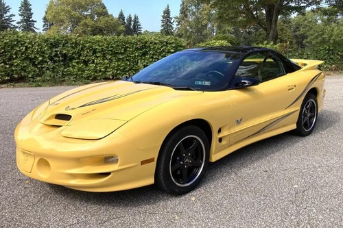 2002 Pontiac Firebird Trans Am WS6 yellow | 24"x36" POSTER | classic | eBay