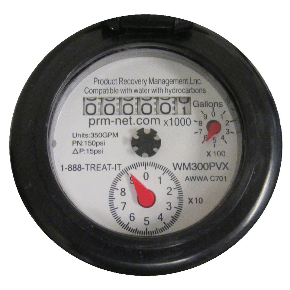 New PRM 3" Woltmann-Helix Style Totalization Water Meter with Pulse ...