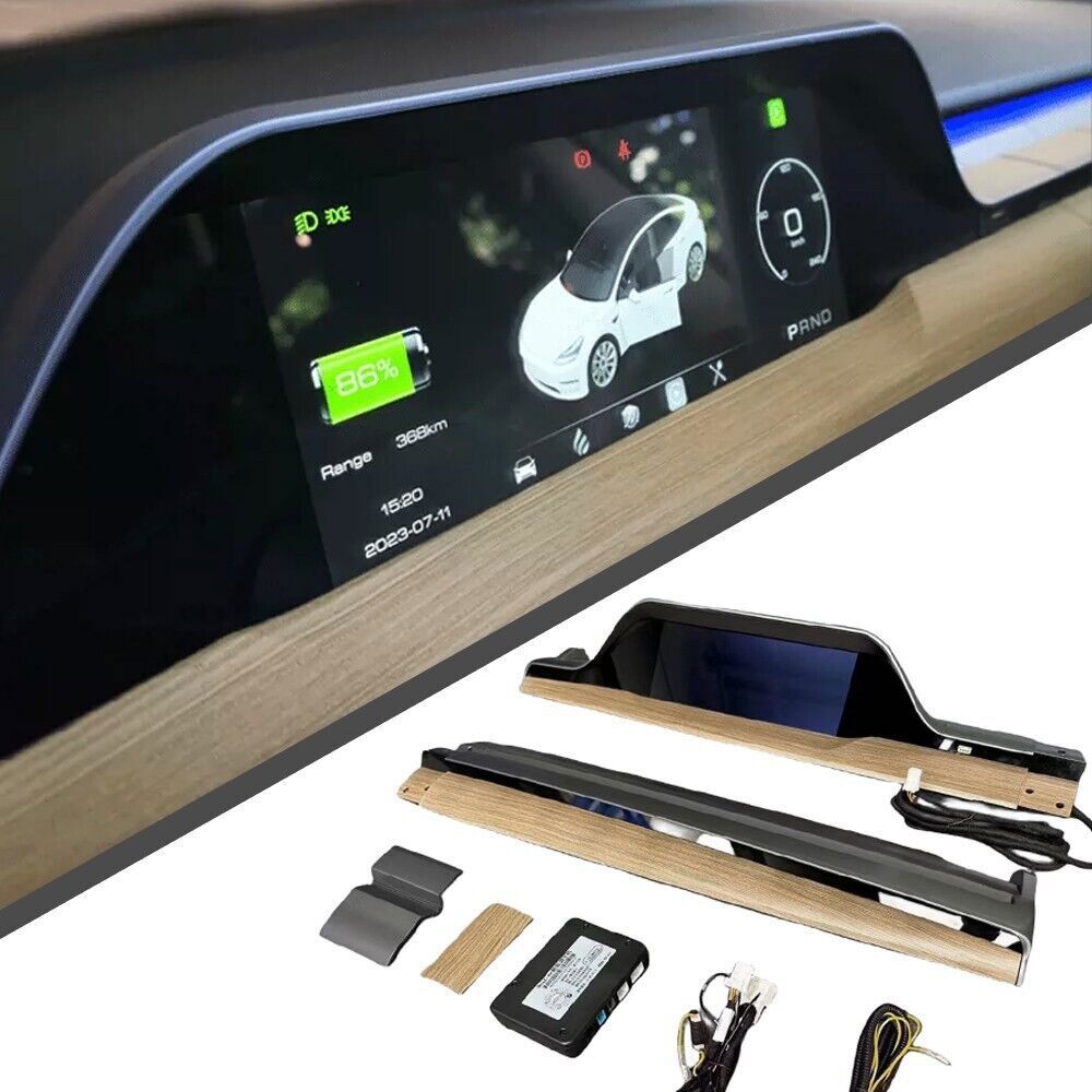 Dashboard Display Integrated Touch Screen Wireless Carplay for Model 3 ...